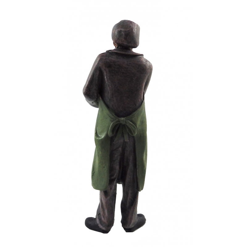 Dolls House People Old Fashioned Work Man in Apron Cap Resin - Etsy