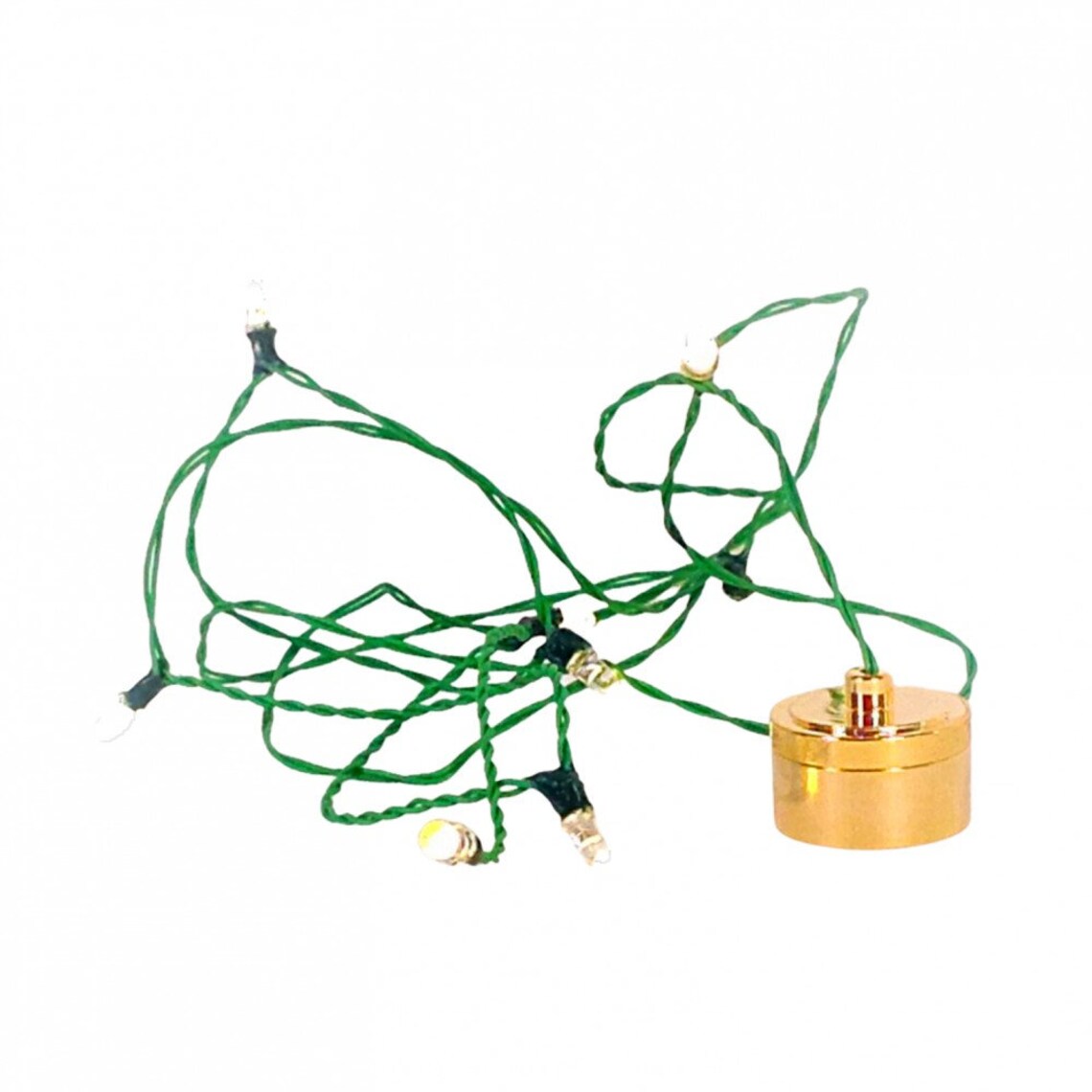 Dolls House 8 Clear Lights Miniature LED Battery Christmas - Etsy