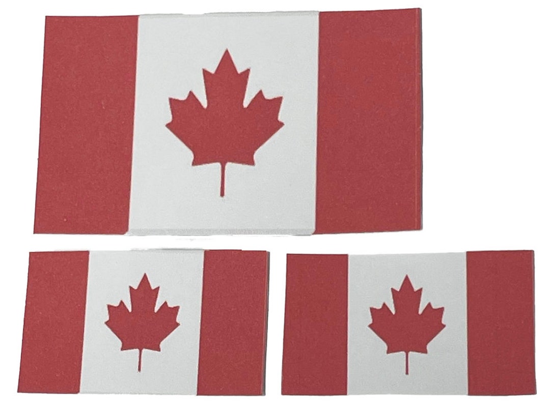 Dolls House Canadian Flags Maple Leaf Great Canada National - Etsy