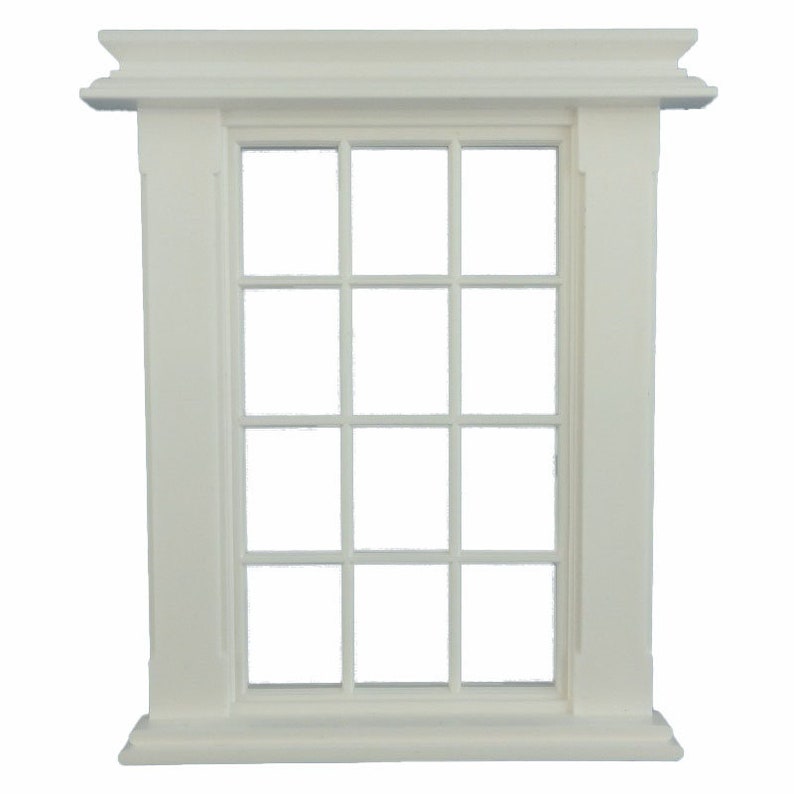Dolls House Miniature White Plastic Georgian Window Frame 12 - Etsy