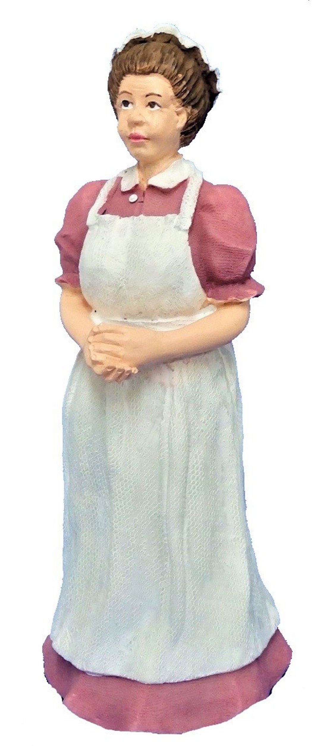 Dolls House People Victorian Cook Maid in Pink Resin Servant Figure - Etsy