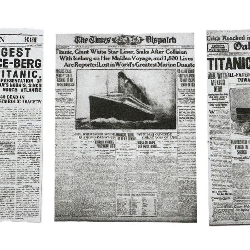 Miniature Titanic - Etsy UK