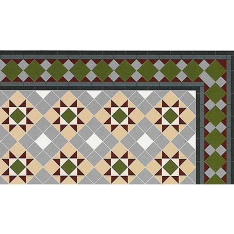 Victorian Hallway Tile - Etsy UK