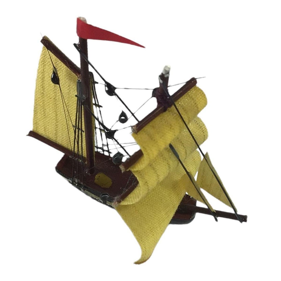 Dolls House Baltic Ketch Yacht Sailing Boat Tall Ship 1:12 Ornament ...