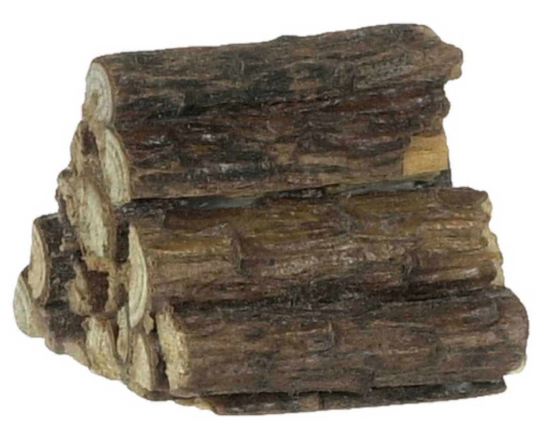 Dolls House Stack Pile of Logs Miniature Fireplace Log Burner Yard ...