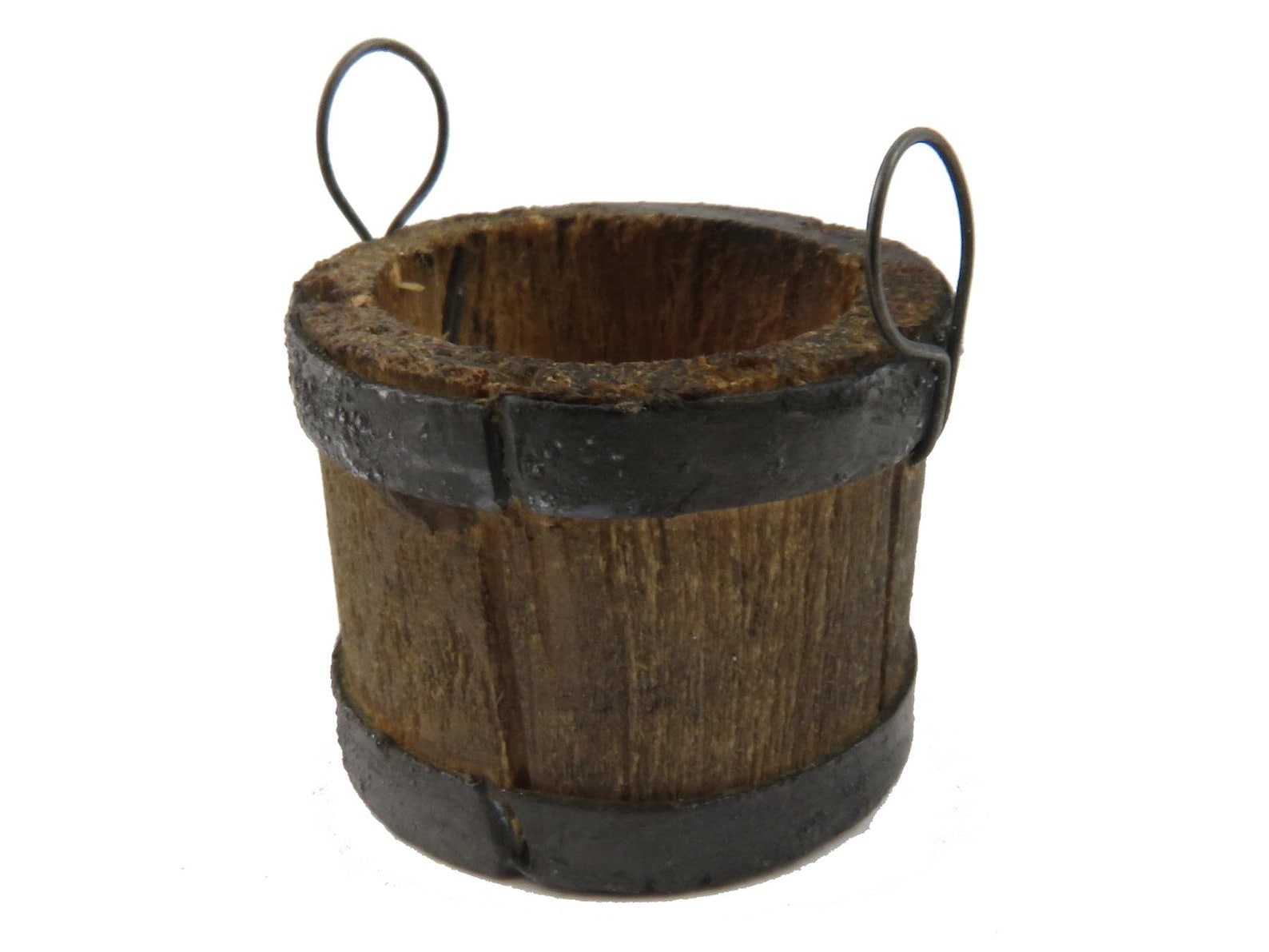 Dolls House Weathered Rustic Bucket Western Wooden Garden Farm Stable ...