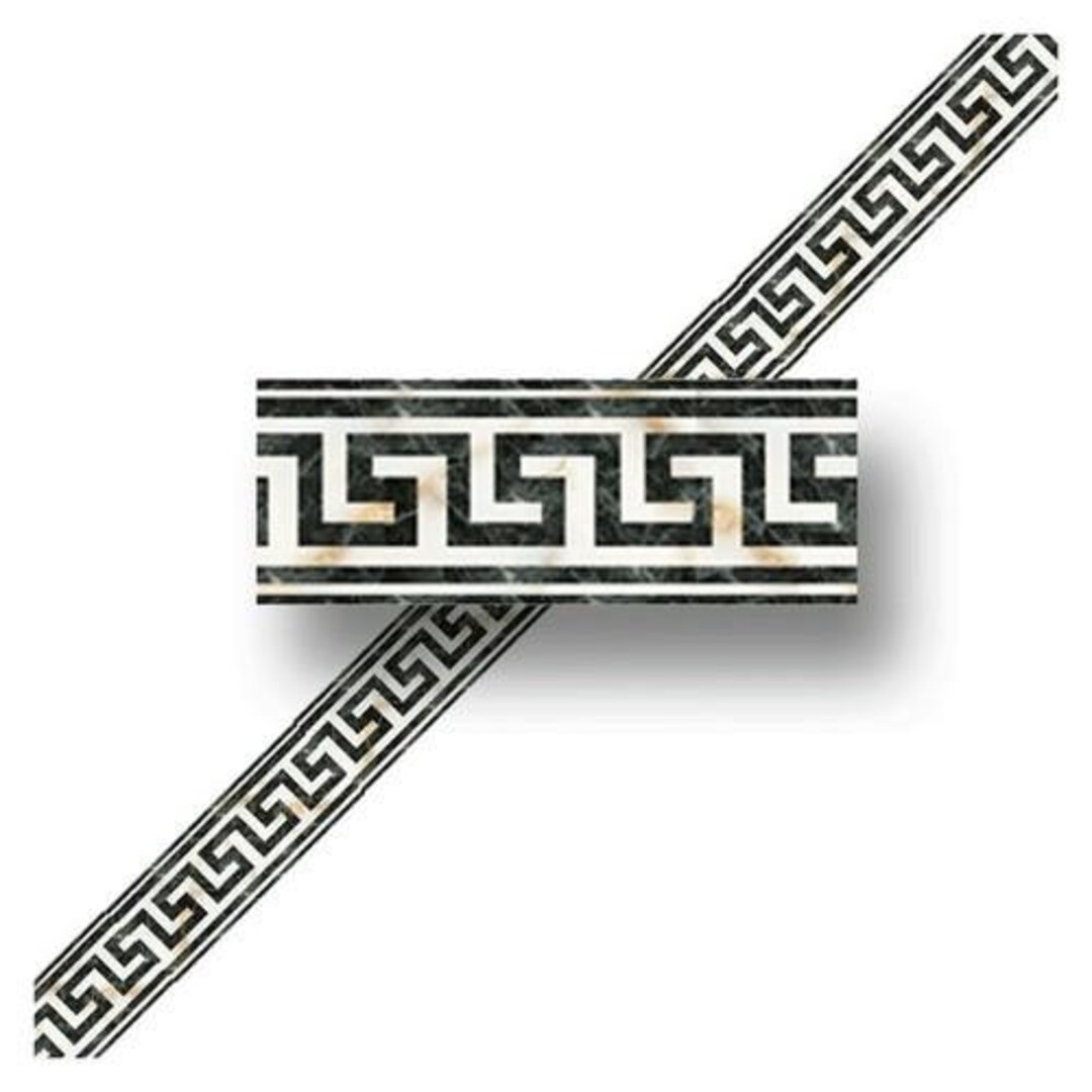 Dolls House Faux Marble Wallpaper Border Miniature Print 1:12 Scale ...