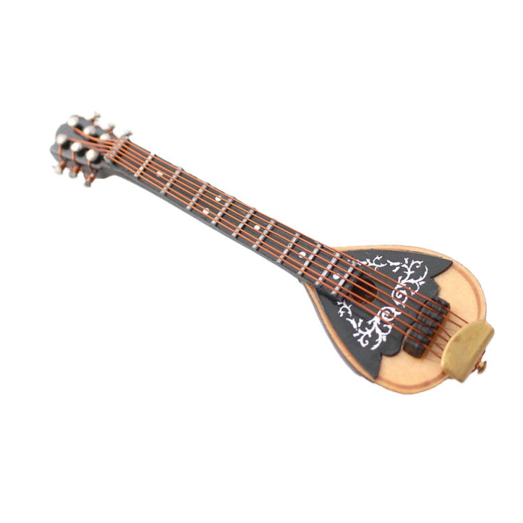 Dolls House Mandolin Miniature Music Room Bar School Instrument - Etsy