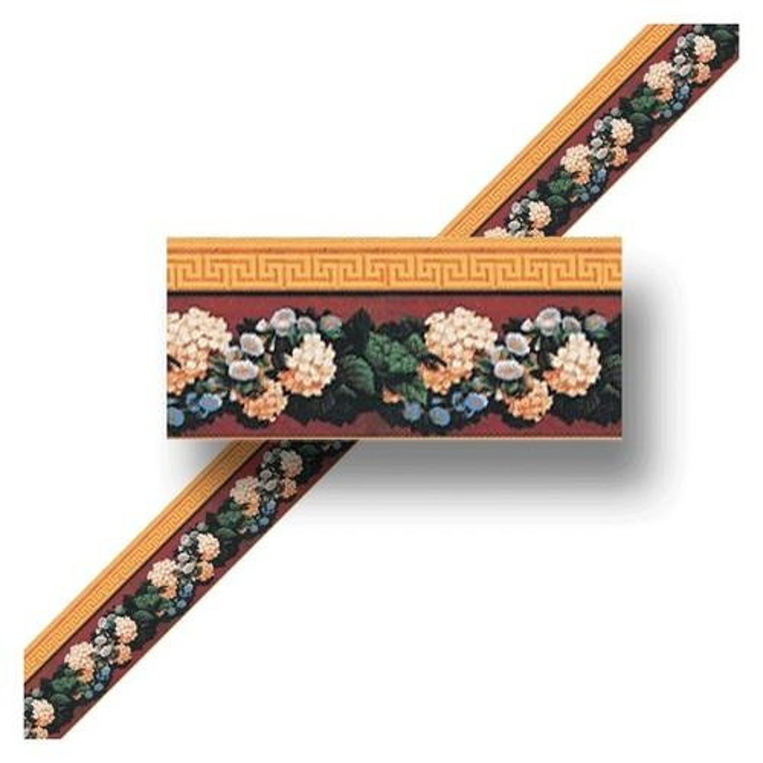 Dolls House Nursery Wallpaper Border Cute Dogs 1:24 1/2in Miniature ...
