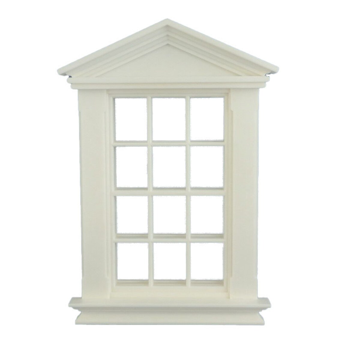 Dolls House White Plastic Georgian Window Frame 12 Pane 1:12 - Etsy