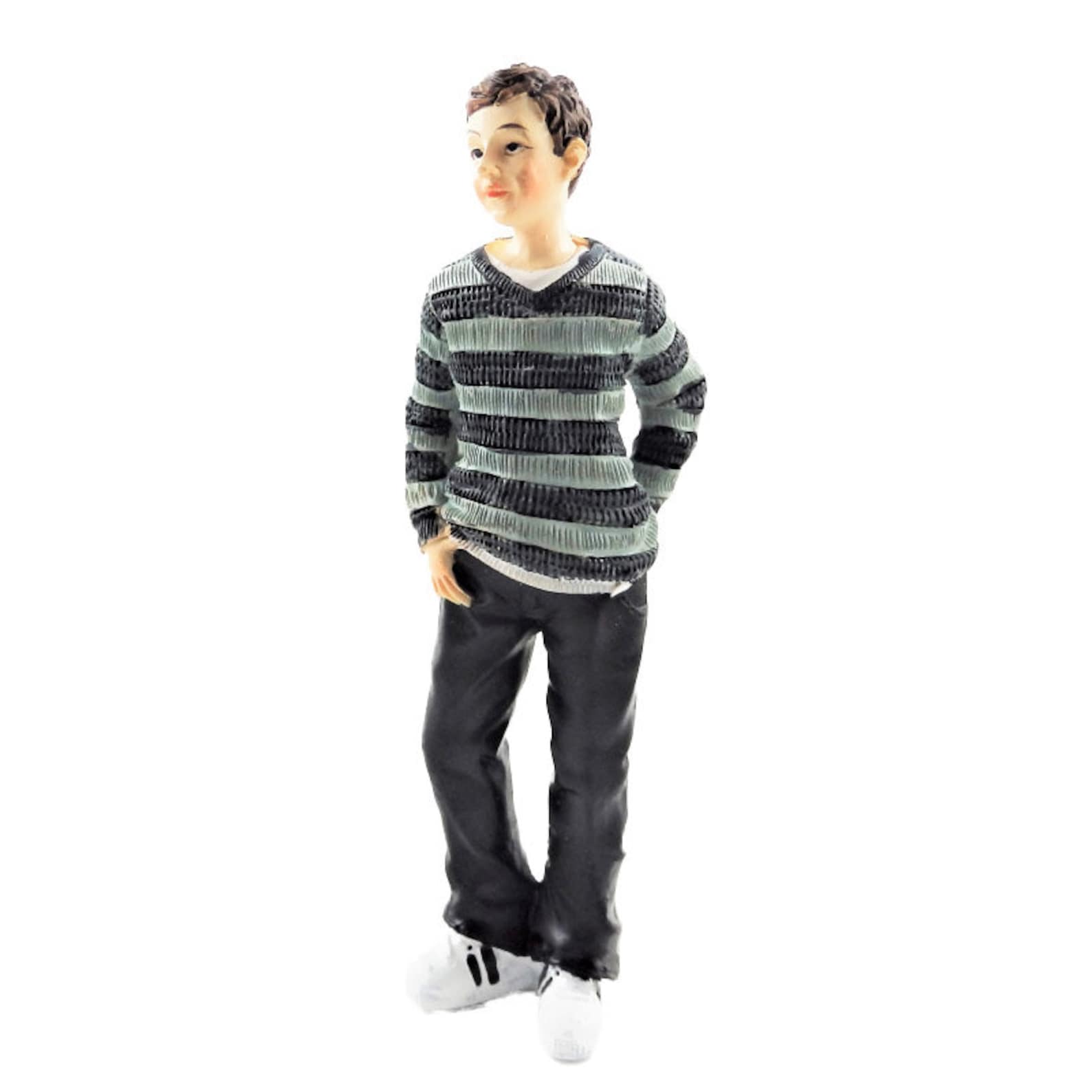 Dolls House People Modern Young Boy Teenager Resin Figure - Etsy