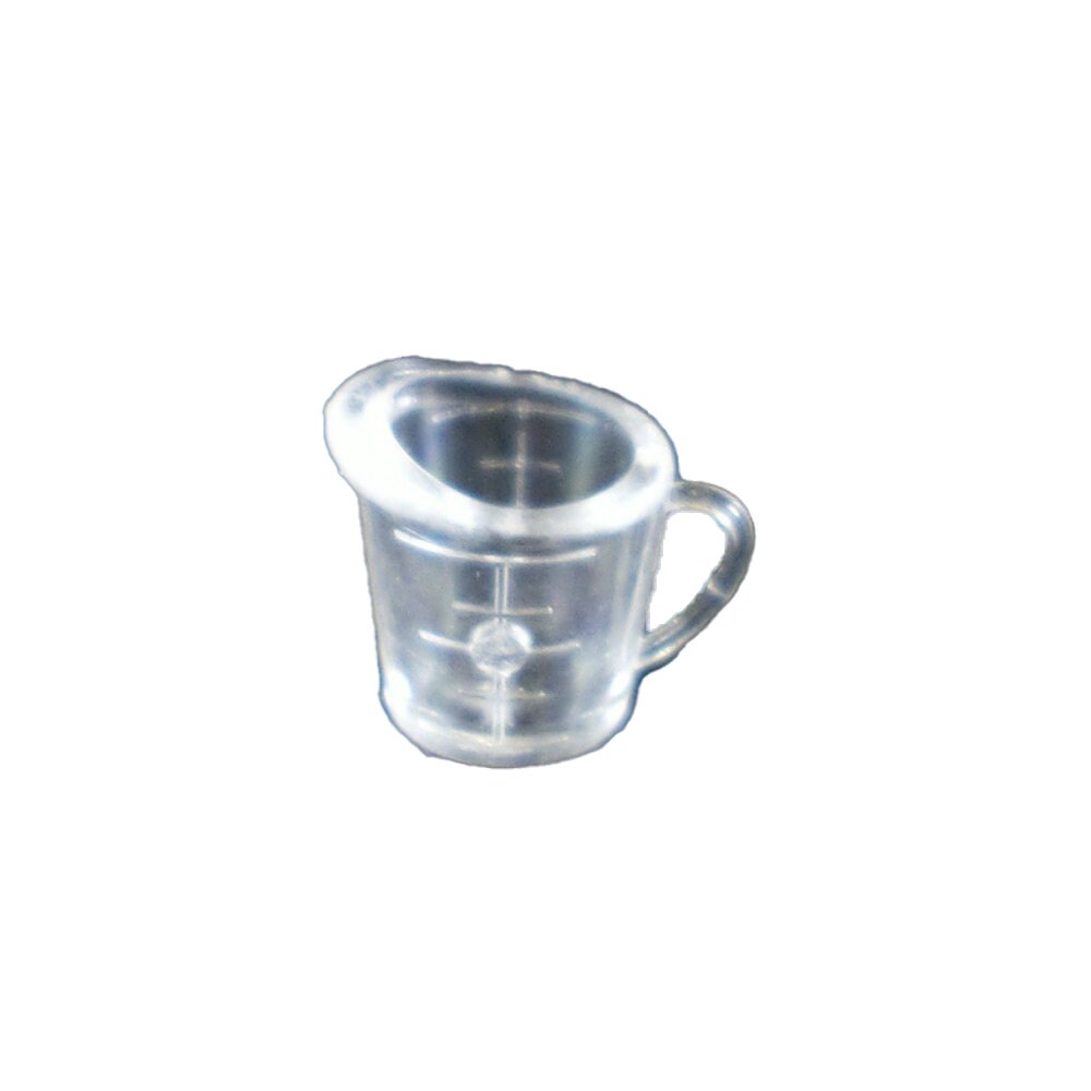 Dolls House Small Clear Measuring Jug 1:12 Scale Miniature Kitchen ...