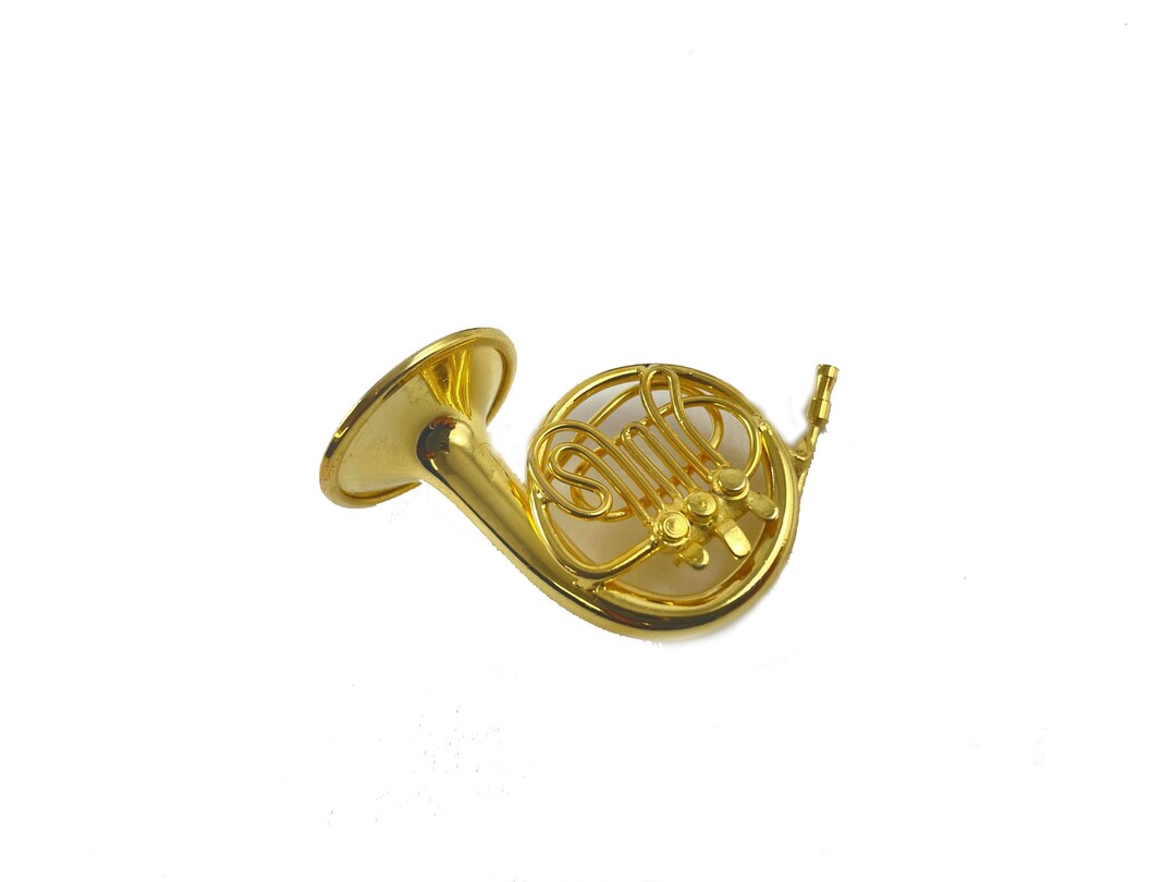 Dolls House French Horn Miniature Music Room School Instrument 1:12 - Etsy