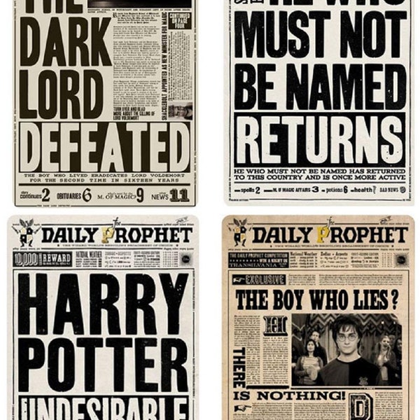 Daily Prophet Printable - Etsy