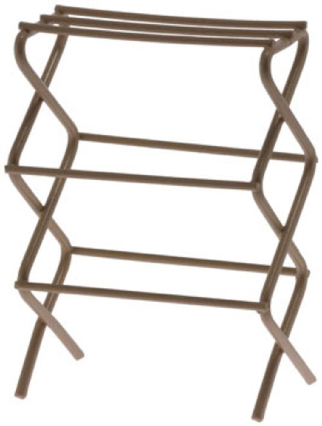 Dolls House Miniature Kitchen Laundry Accessory Clothes Drying Rack ...