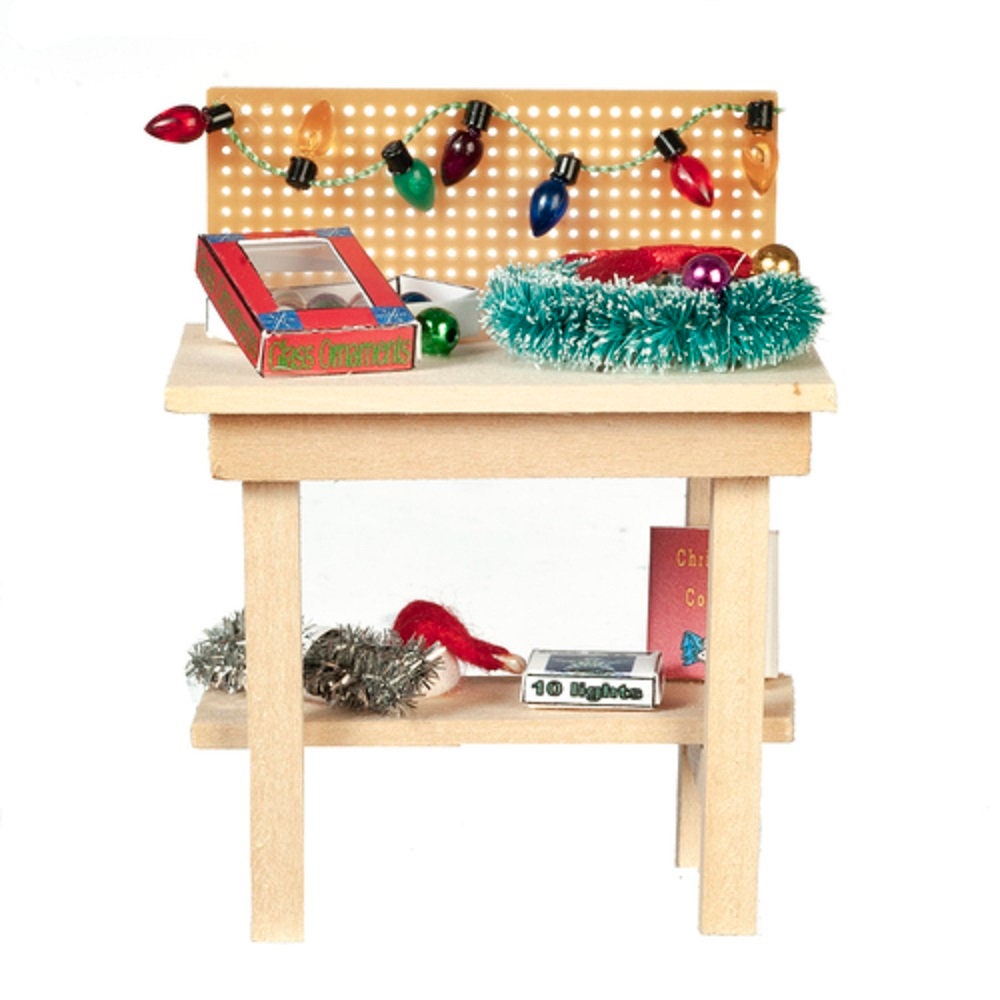 Dolls House Christmas Work Bench Santa's Workshop Toy Shop - Etsy