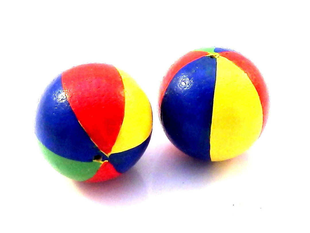 Dolls House Beach Balls Miniature 1:12 Scale Garden Game Accessory - Etsy