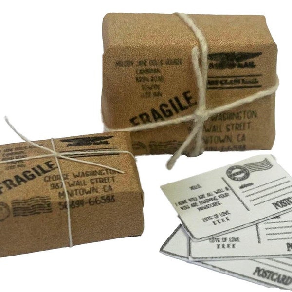 Miniature Parcel Dolls - Etsy