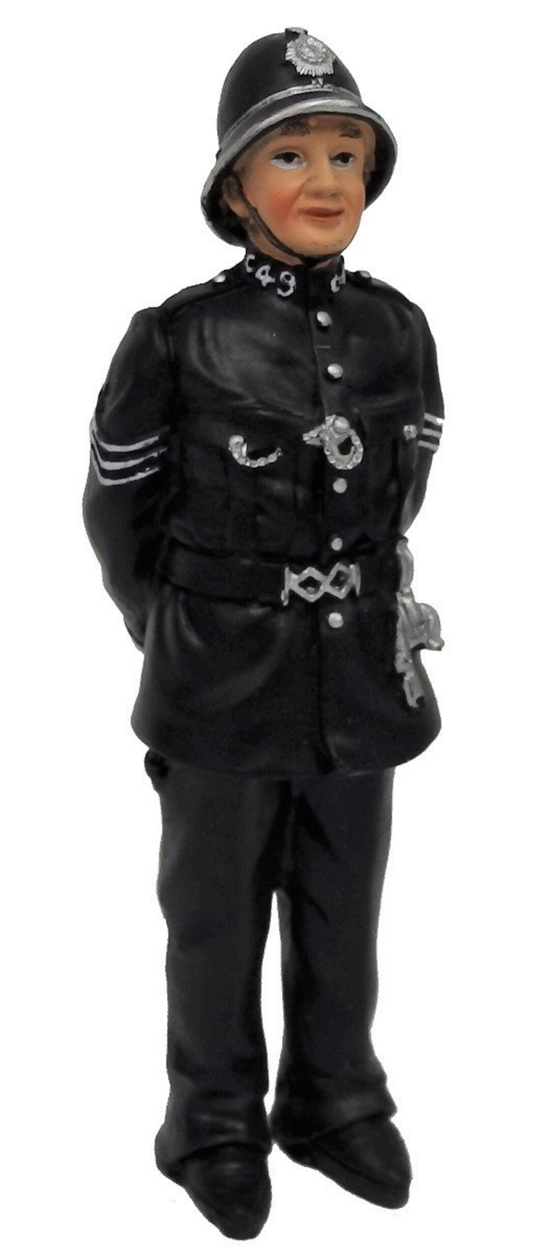 Dolls House Mature Policeman 1:12 Scale People Resin Figure - Etsy
