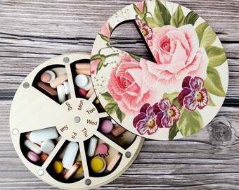 Decorative Pill Box | Etsy