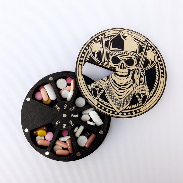 Custom Pill Box - Etsy