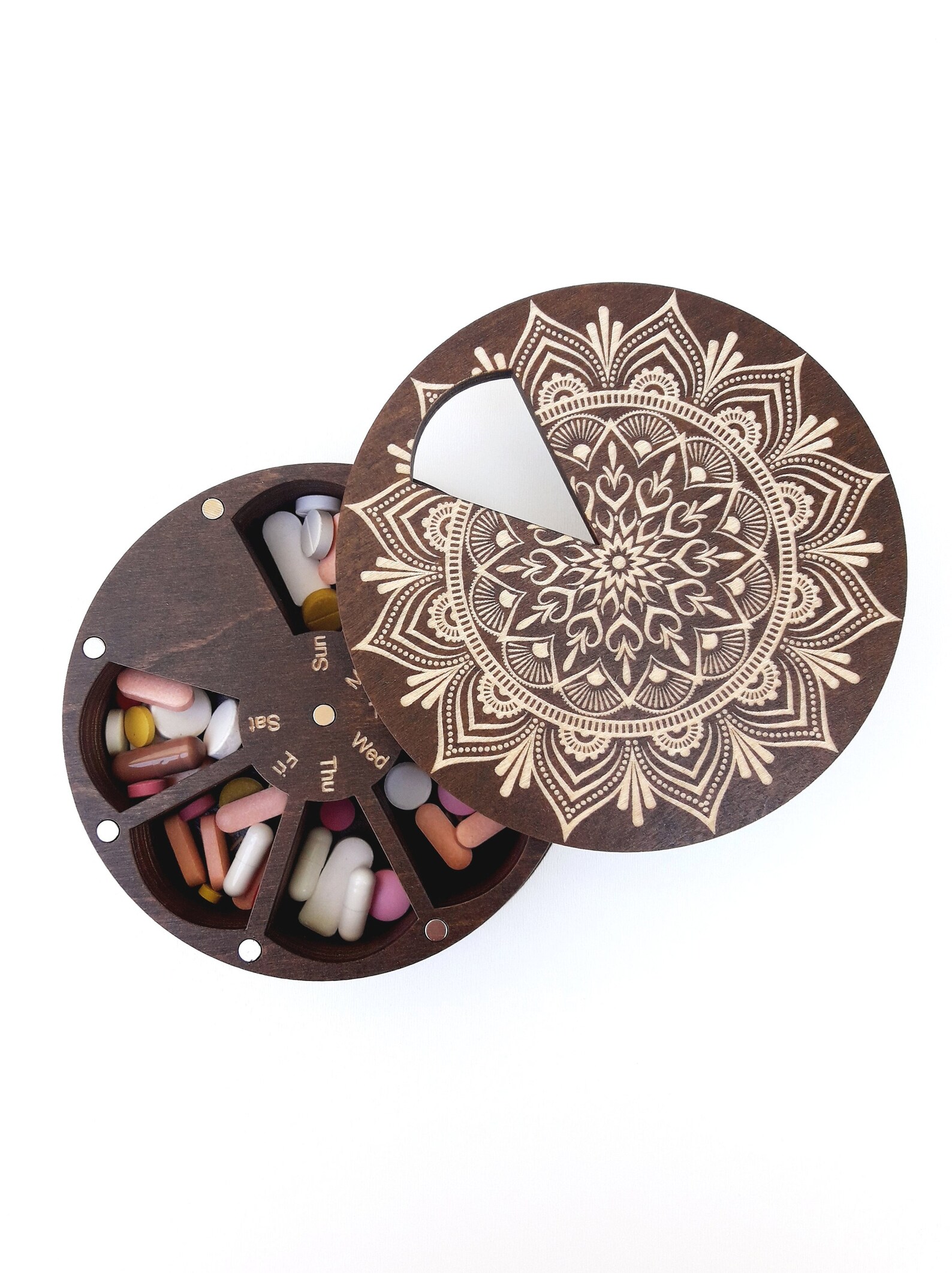 Large Pill Box 7 Day Cute Pill Box Pill Case 7 Day Pill - Etsy