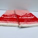 Vintage, Red and White, Checked, Paper Tablecloths, Never Used, Two ...