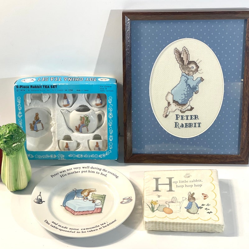 Rabbit Plates - Etsy