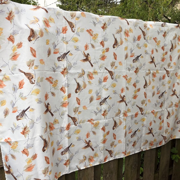 Bird Tablecloth - Etsy