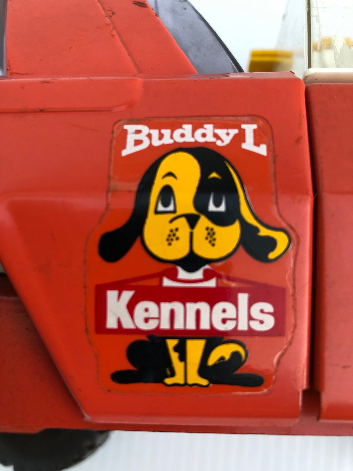 Vintage Buddy L Kennels Pressed Steel Diecast Toy Truck - Etsy