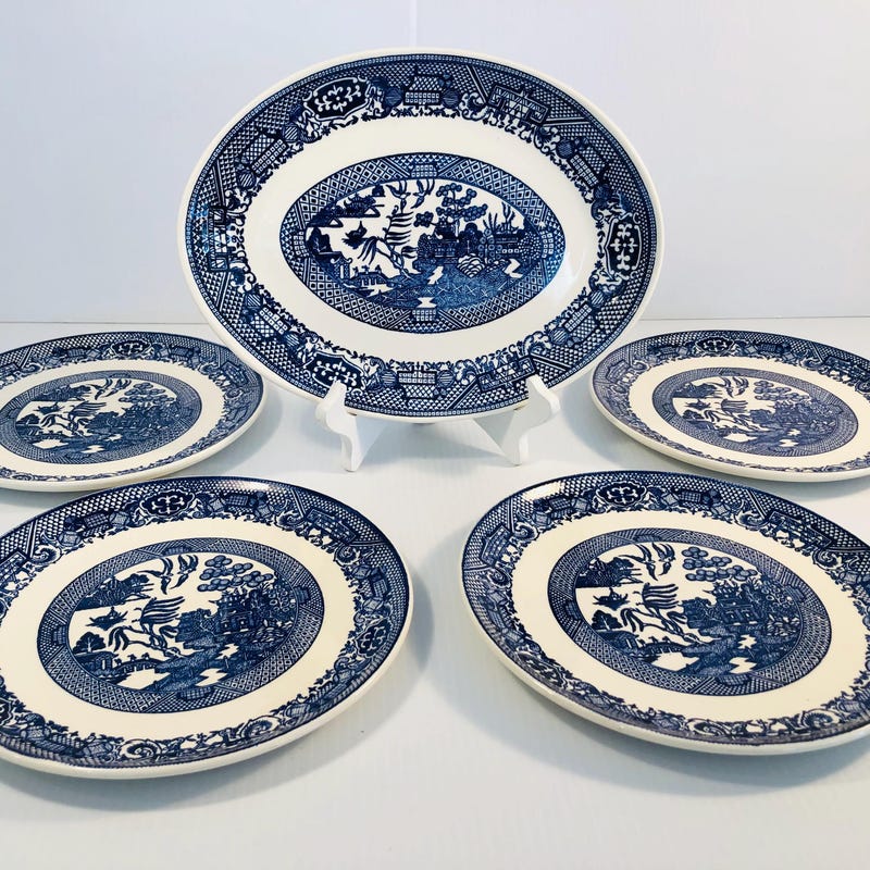 Blue Willow Dishes - Etsy