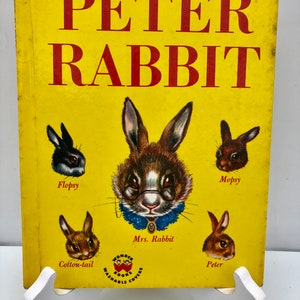 Antique and Vintage Collection of Peter Rabbit Children's Books, Set of ...