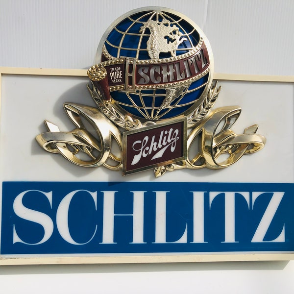 Schlitz Beer Sign - Etsy
