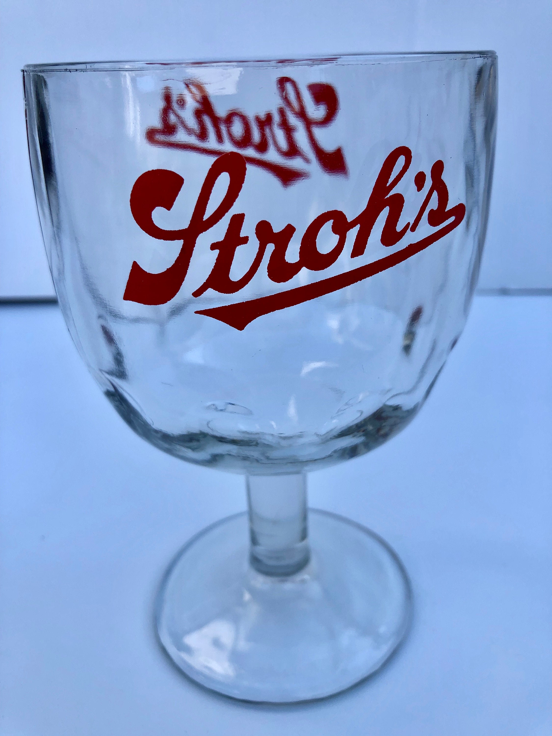 Vintage Beer Goblets Rare Set of Eleven Heavy Thumbprint - Etsy