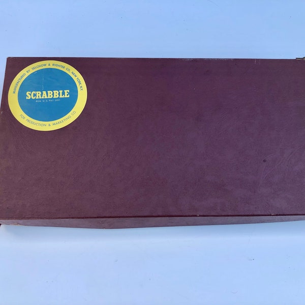 Scrabble Game - Etsy