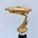 Vintage Race Car Trophy Wine/liquor Topper, Up-cycled, Brass Finish ...