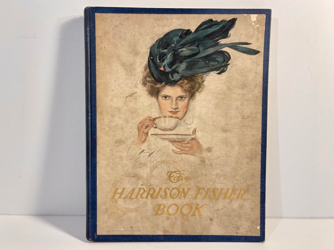 Antique Harrison Fisher Book, 1907 First Edition, Edwardian ...