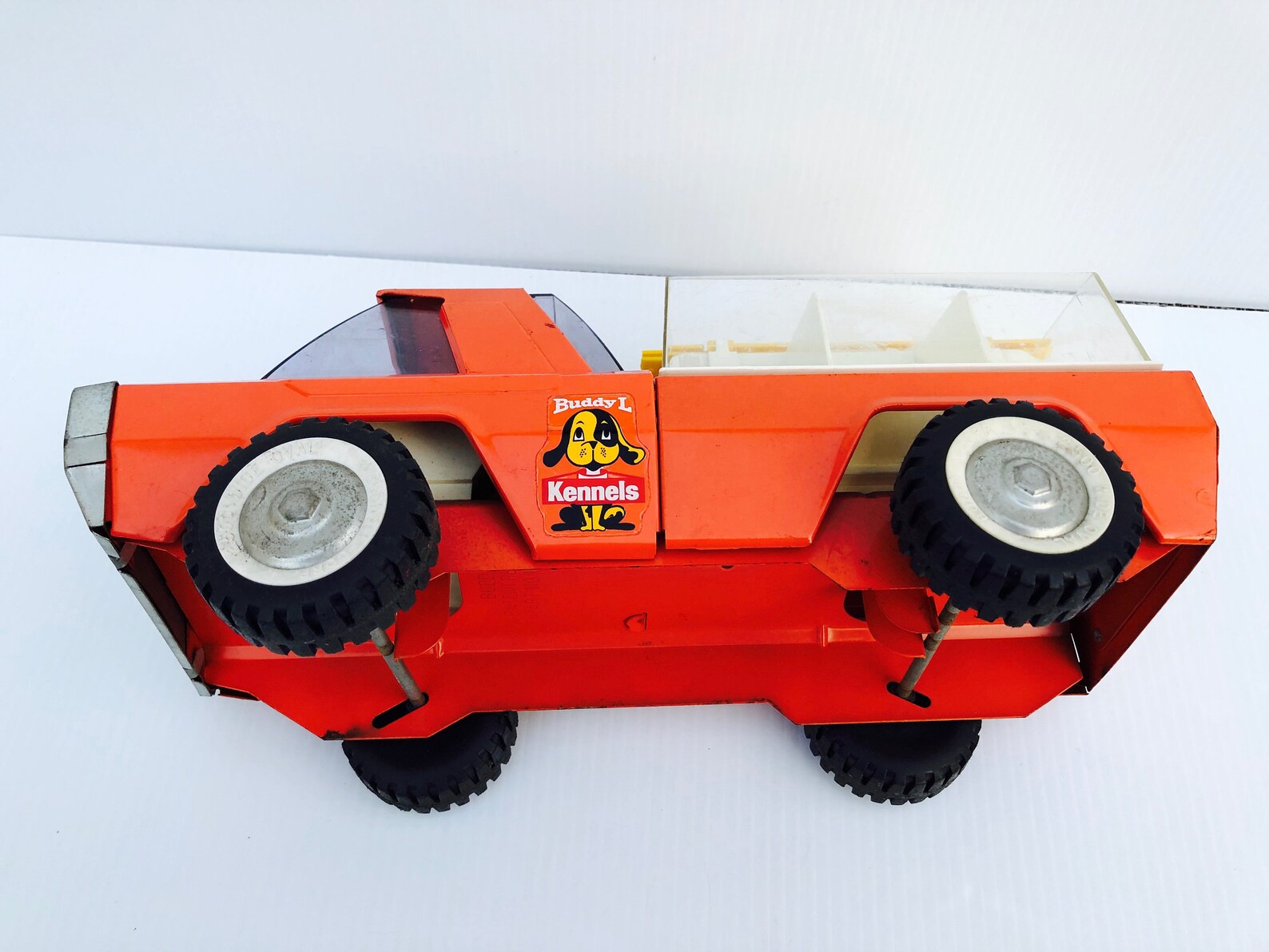 Vintage Buddy L Kennels Pressed Steel Diecast Toy Truck | Etsy