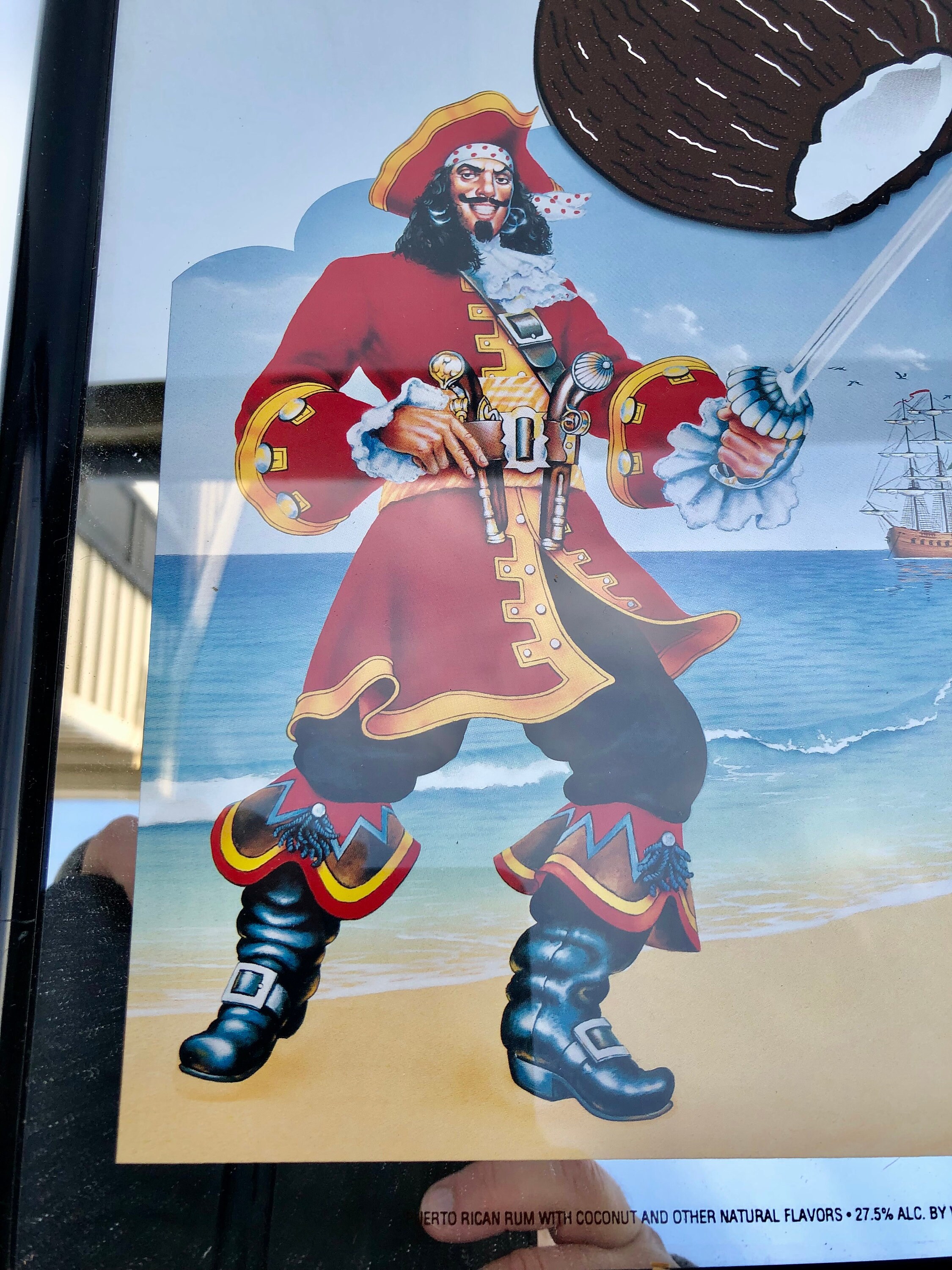 Captain Morgan Pose Drawing