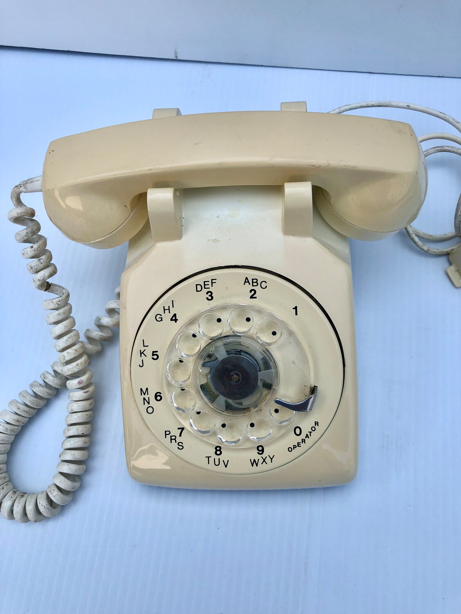 Vintage Cream Rotary Table Phone Marked Northern Telecom Inc - Etsy