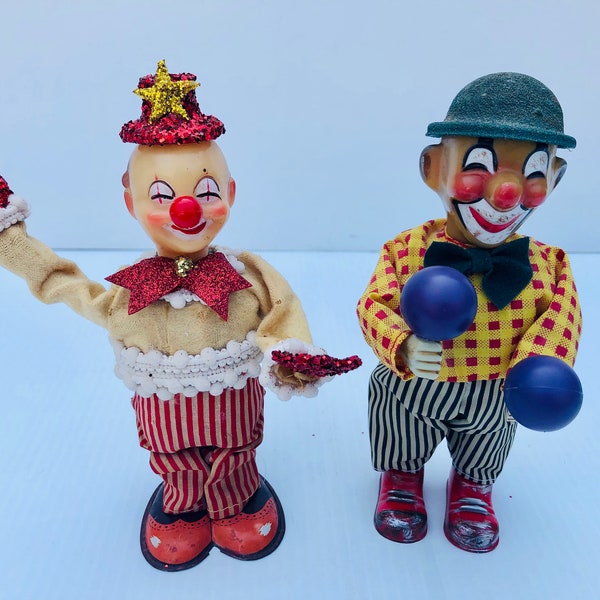 Wind up Clown - Etsy