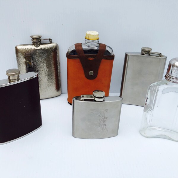 Antique Flasks - Etsy