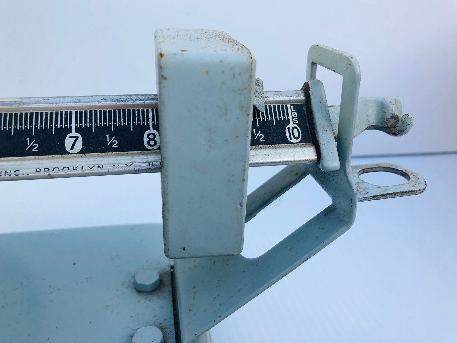 Antique Detecto Light Blue Cast Iron Baby Scale Working | Etsy