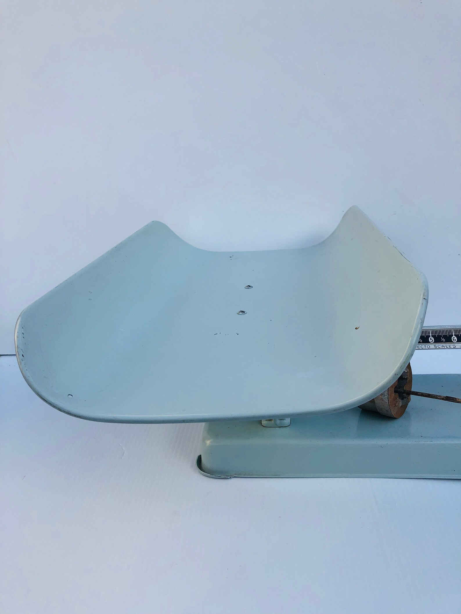 Antique Detecto Light Blue Cast Iron Baby Scale Working | Etsy