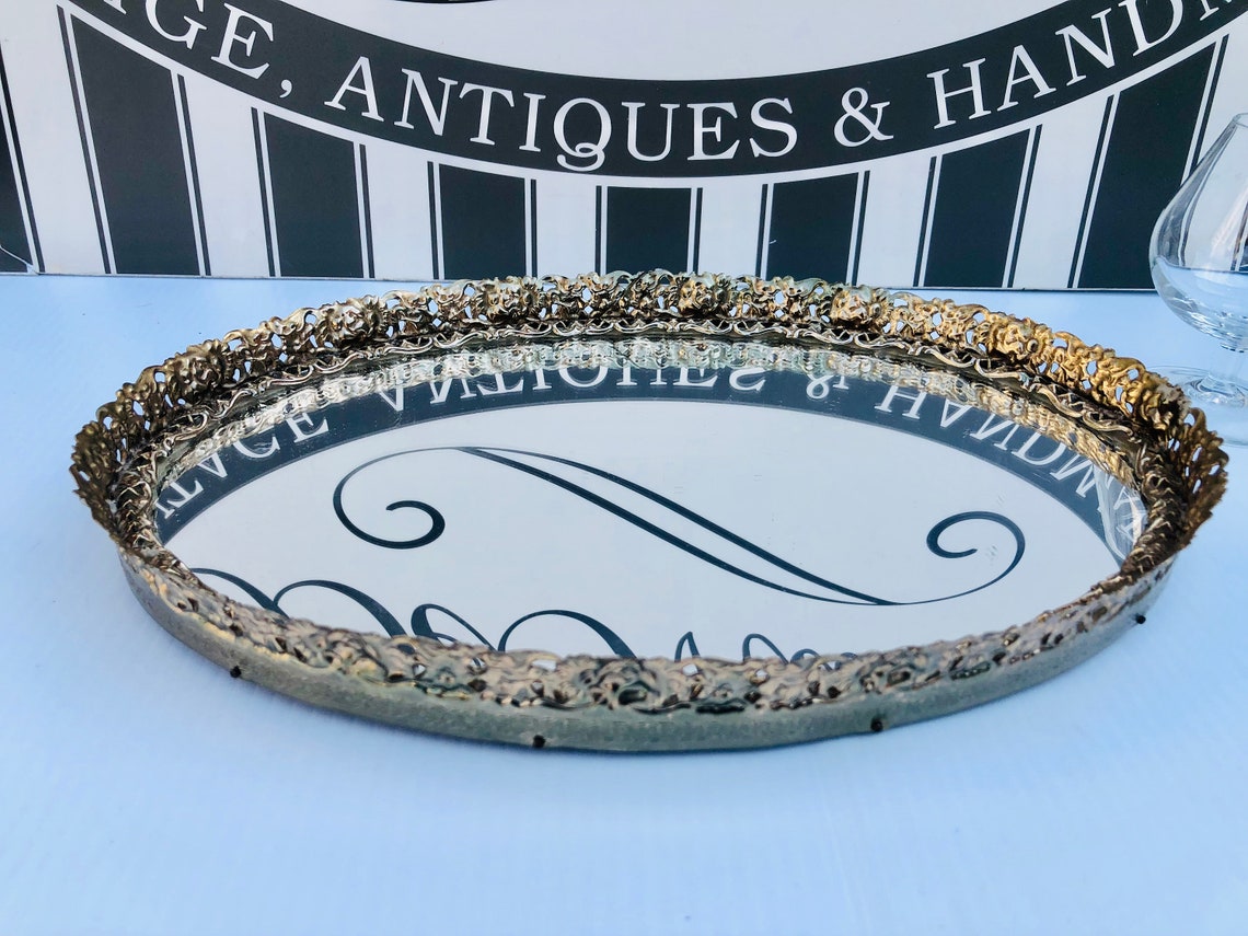 Vintage Princess House Crystal Brandy Snifter Set With Gold Filigree ...