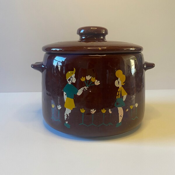 1950s Bean Pot - Etsy
