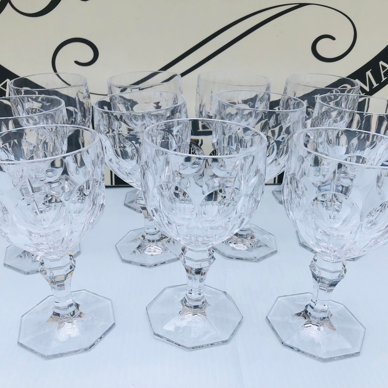 Glass Goblets - Etsy
