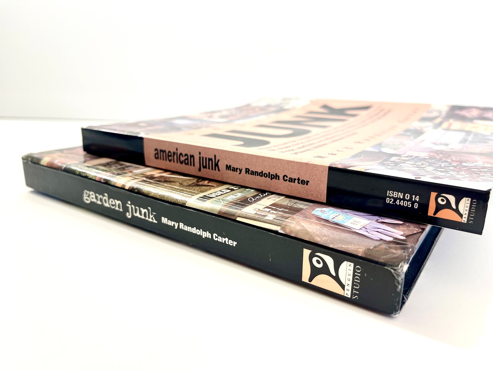 Vintage 1990s Junk Books by Mary Randolph Carter, Set of 2: Garden Junk ...