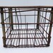Vintage Metal Bordens Milk Crate, Heavy Rusty Steel Milk Crate ...