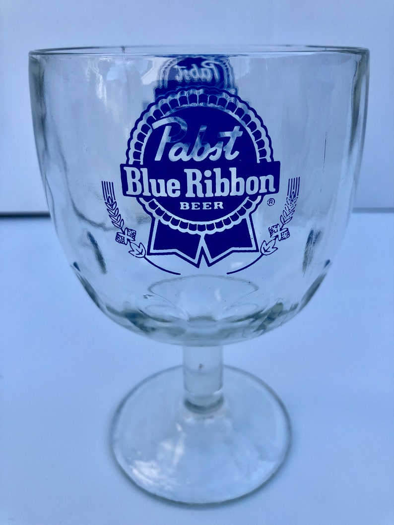 Vintage Beer Goblets Rare Set of Eleven Heavy Thumbprint - Etsy